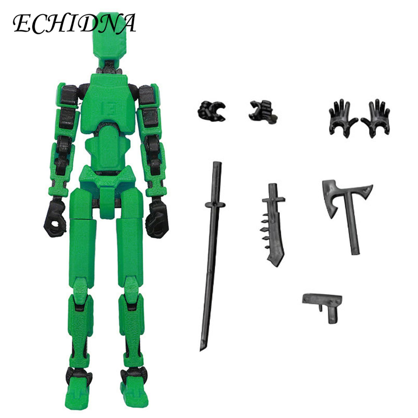 3d Printed Robot Model Transforming Robot Action Figure with Weapon ...