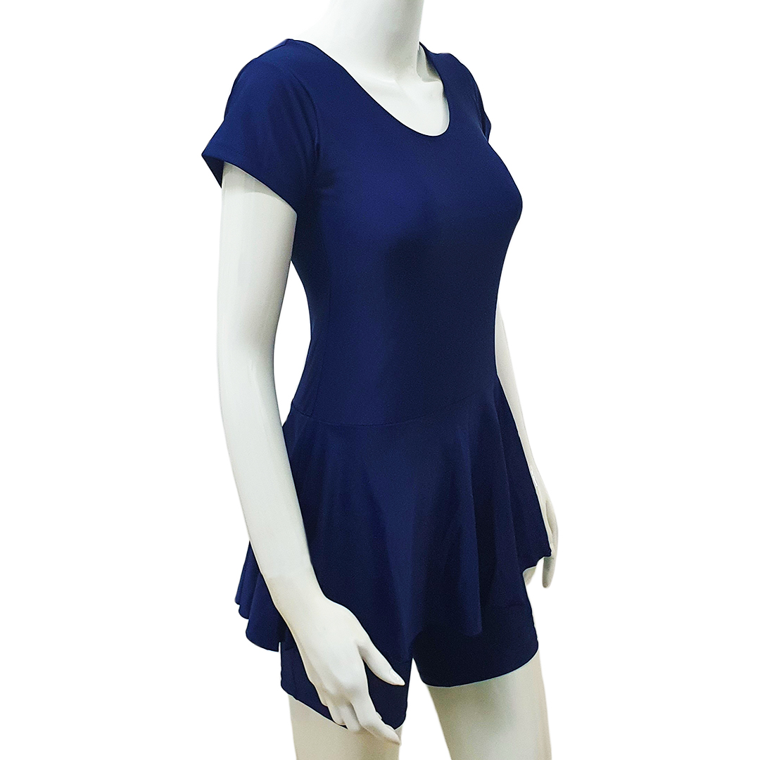 Women's Swimming Dress [Ref : 912] Plain Colours | Daraz.lk