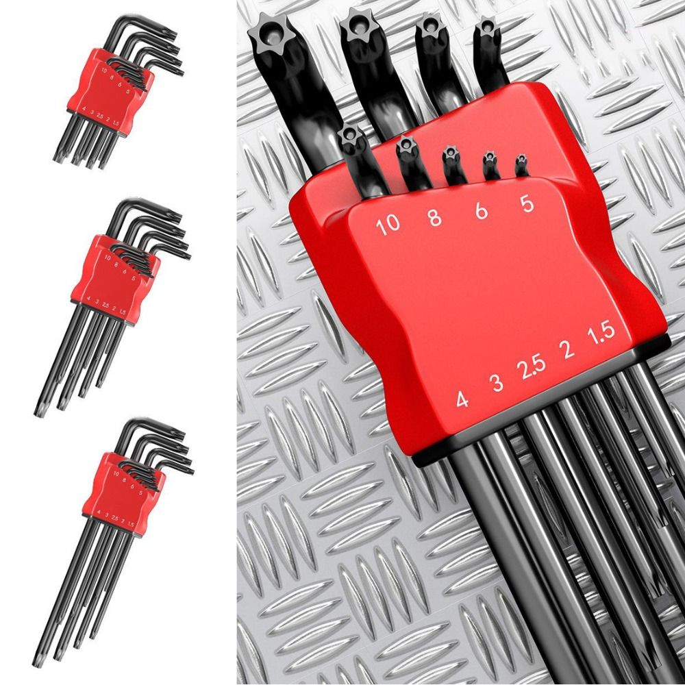 Universal High-strength Hex Wrench Set Extended Repair Double-End ...