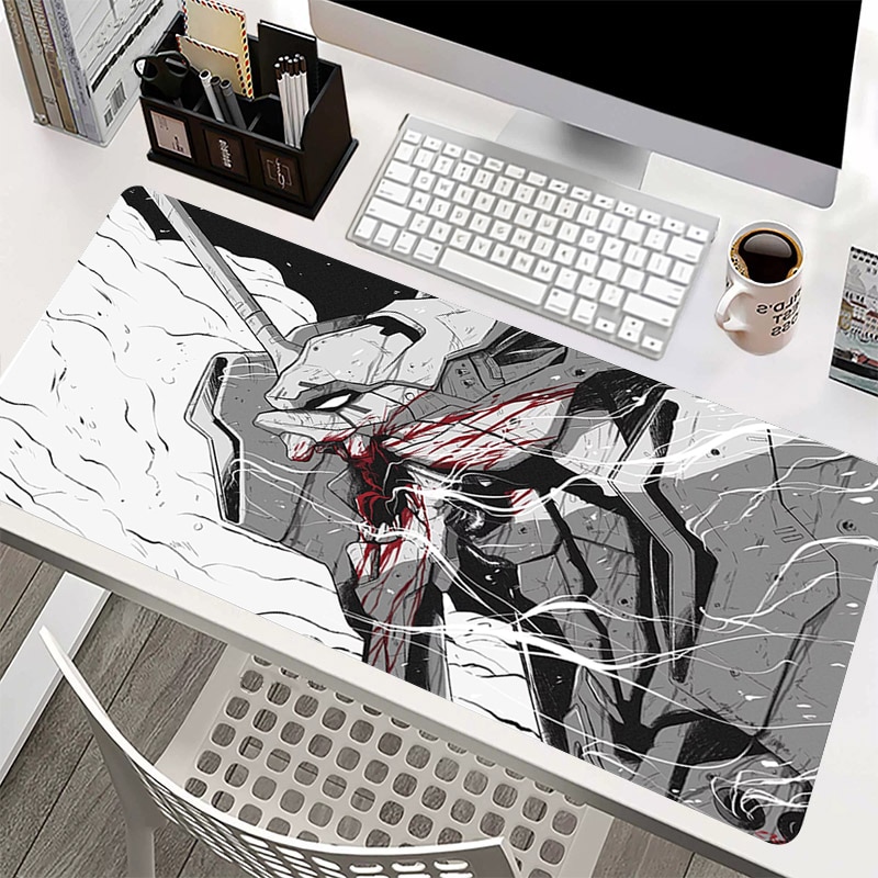 E-Evangelion Desk Mat Xxl Gaming Mouse Pad Mause Large Anime Gamer ...
