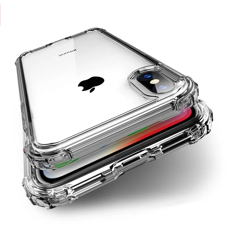 Luxury Clear Shockproof Case For iPhone X Xs Xr Xs Max 14 13 12 11 Pro ...