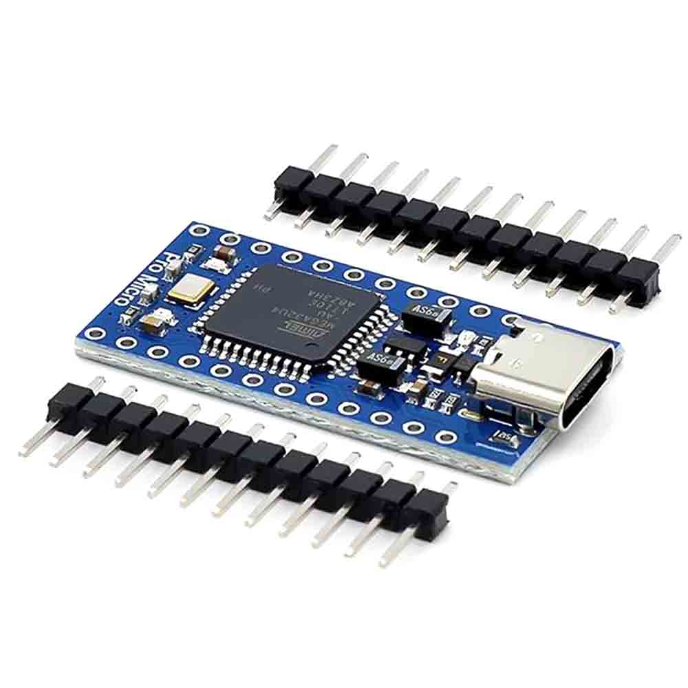 Mini/Type-C/Micro USB Pro Micro ATMEGA32U4 5V/16MHZ module With the bootloader for arduino with ...