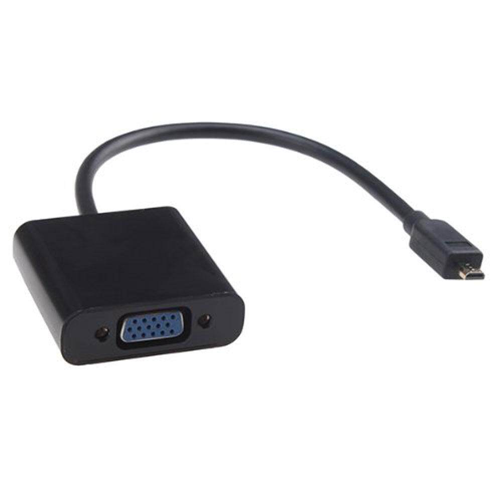 20cm 1080P or 720P Micro HDMI to VGA Female Video Cable Adapter for ...