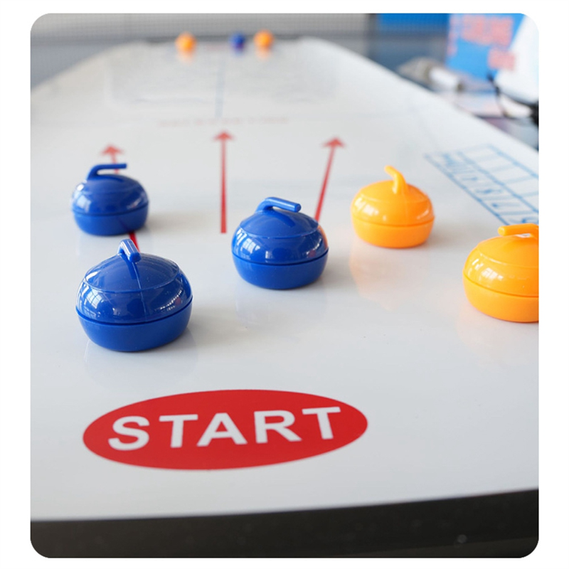 Indoor Desktop Curling Game Magnetic Indoor Board Game with Eight ...