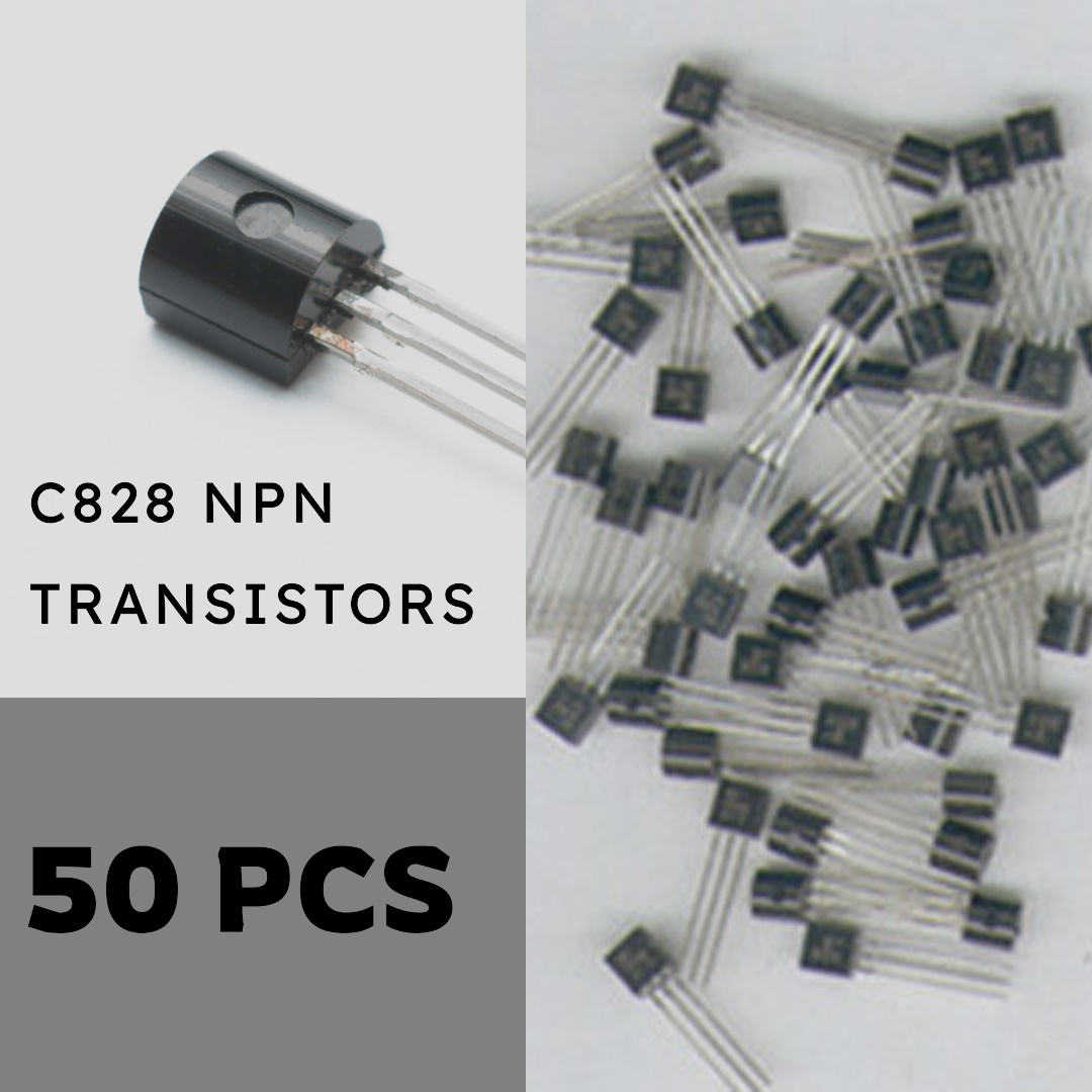 50PCS - C828 NPN C 828 transistors for electronic circuit applications ...