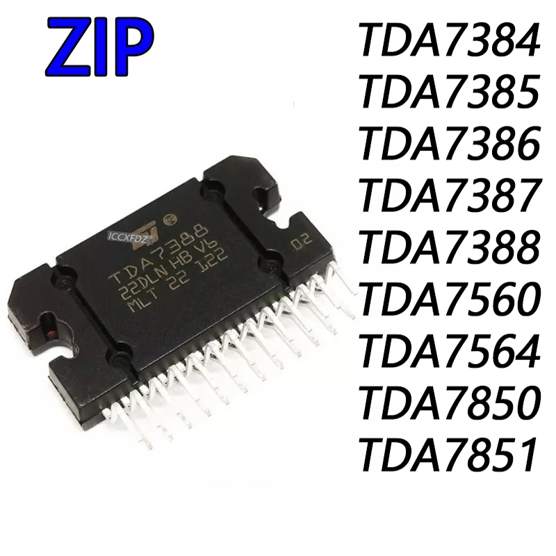 Tda7384a Tda7384 Zip Zip-25 Tda7385 Tda7386 Tda7387 Tda7388 Tda7560 ...