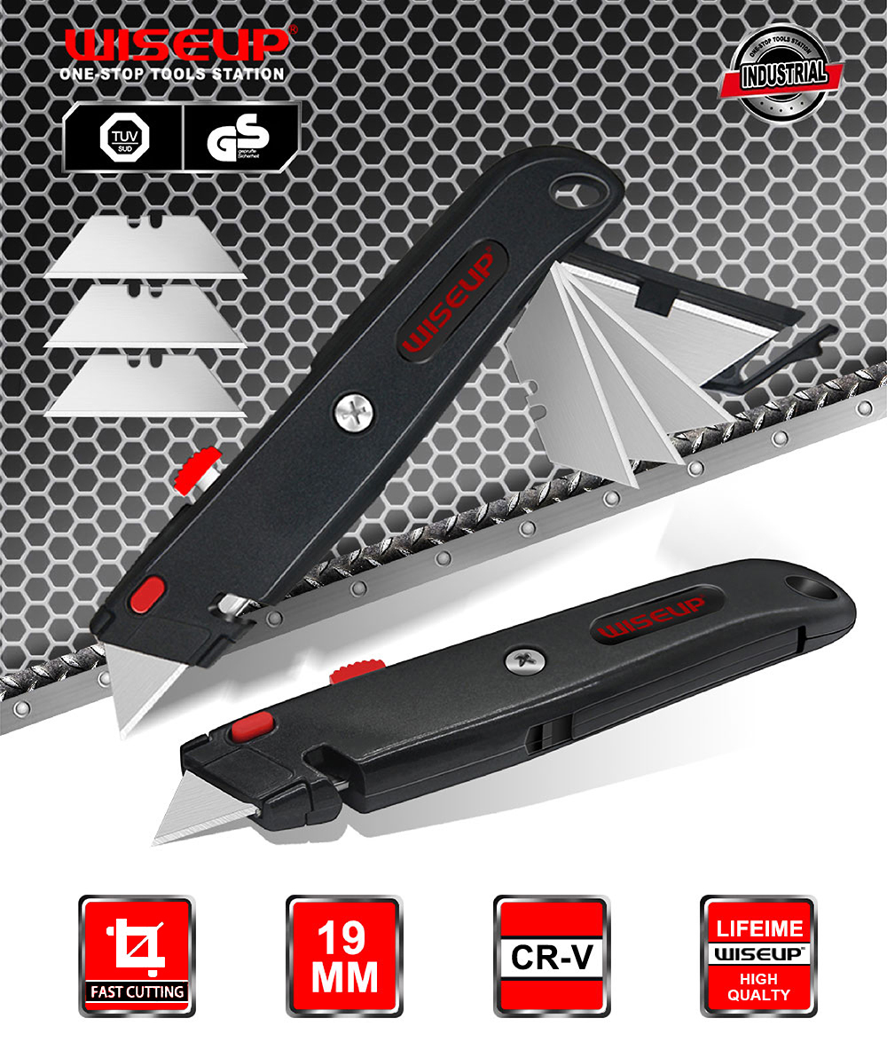 Utility knife aluminum body WISEUP brand SK5 blade 100104 | Daraz.lk