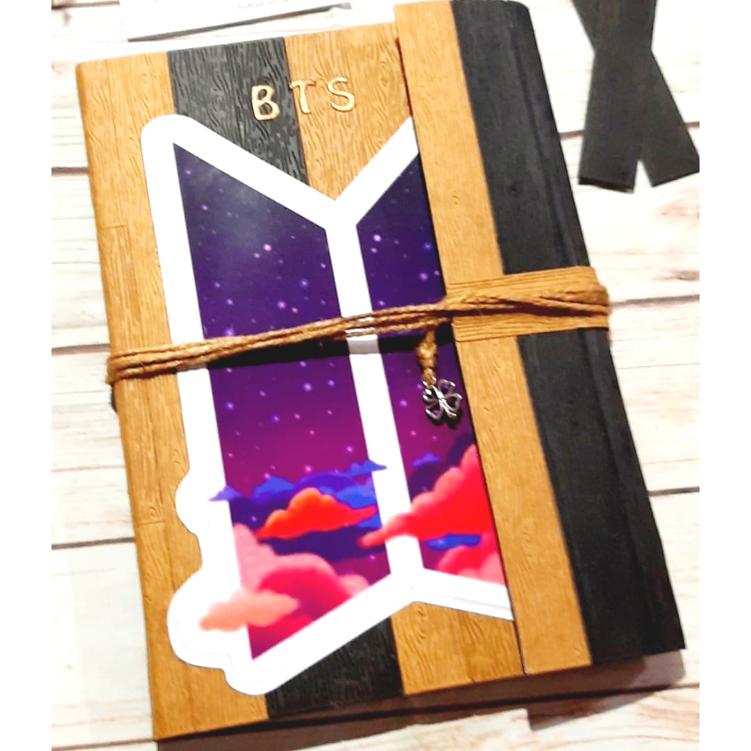 Handmade personalized bts journal note book/ bts journal/ bts note ...