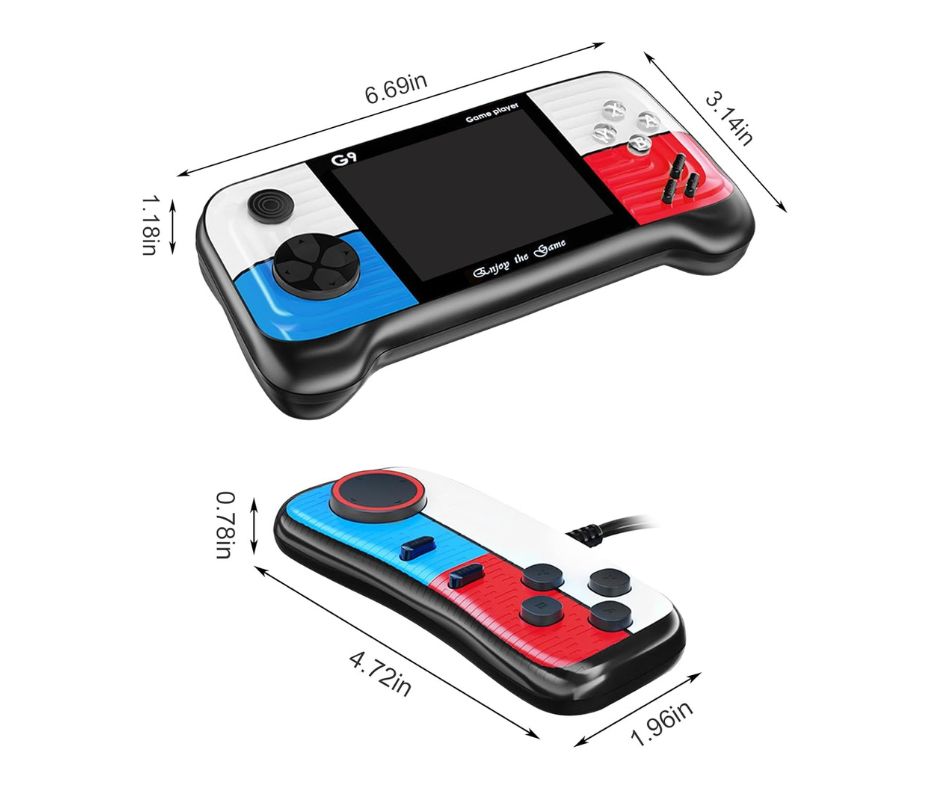 Game Console G9, Handheld Game Console for Kids, Retro Gaming Console ...
