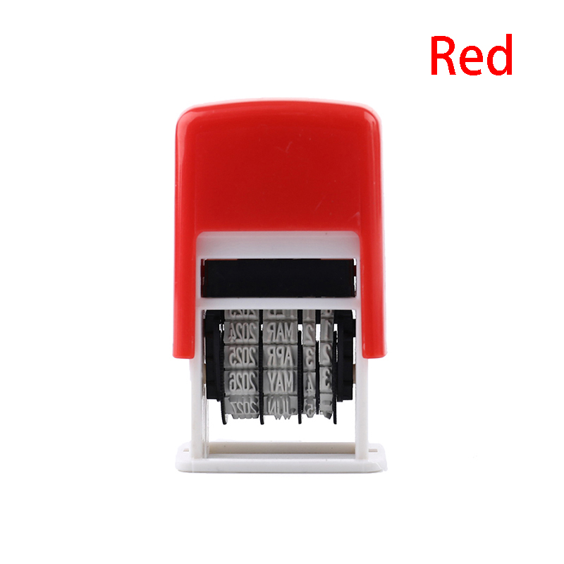 DIY Handle Account Date Stamps Stamping Mud Set Mini Self-Inking Stamps ...