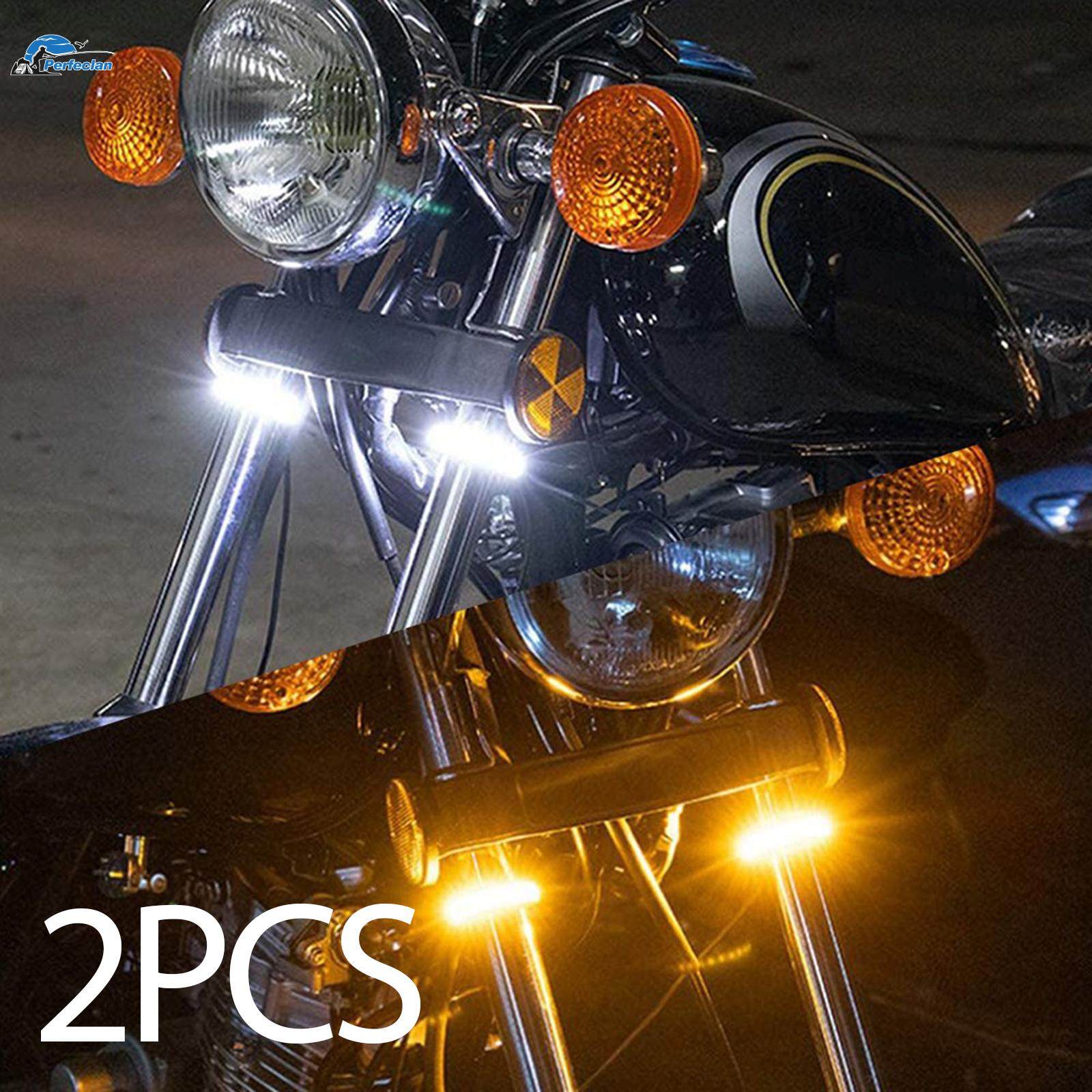 , Blinker Light, 2 LED Strip, Motorcycle Indicators, for Scooters ...