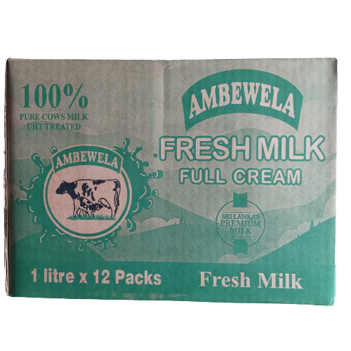 Ambewela Fresh Milk 1L x 12 Pack | Daraz.lk