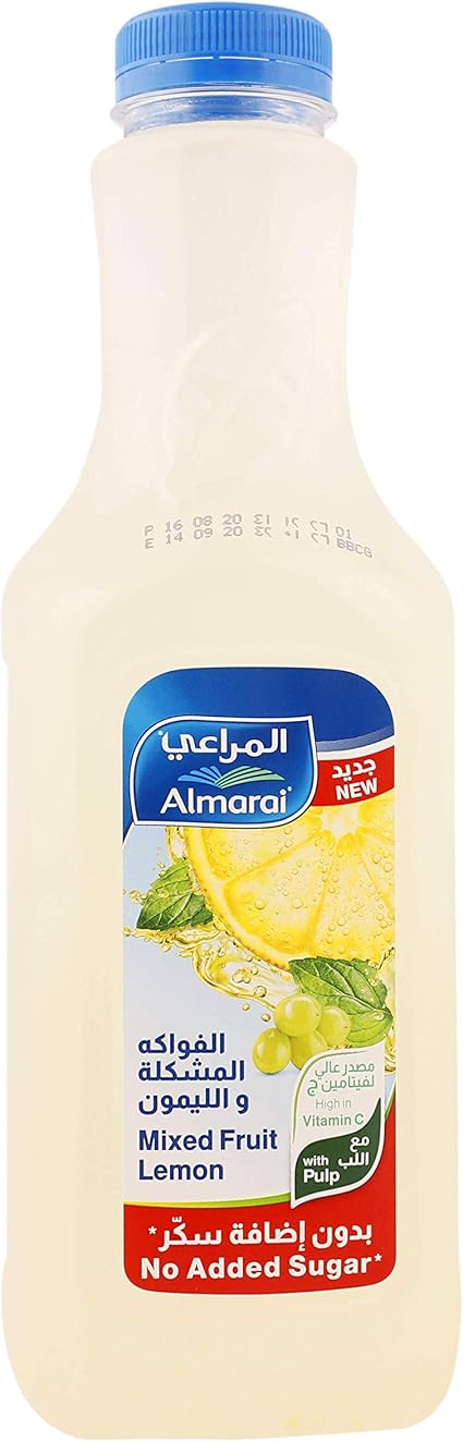 Almarai NSA Fresh Mixed Fruit Lemon Juice Saudi Arabia, 1 Liter FROM ...