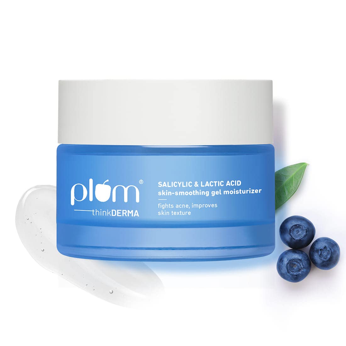 Plum thinkDERMA Salicylic & Lactic Acid Skin-smoothing Gel Moisturizer | Daraz.lk