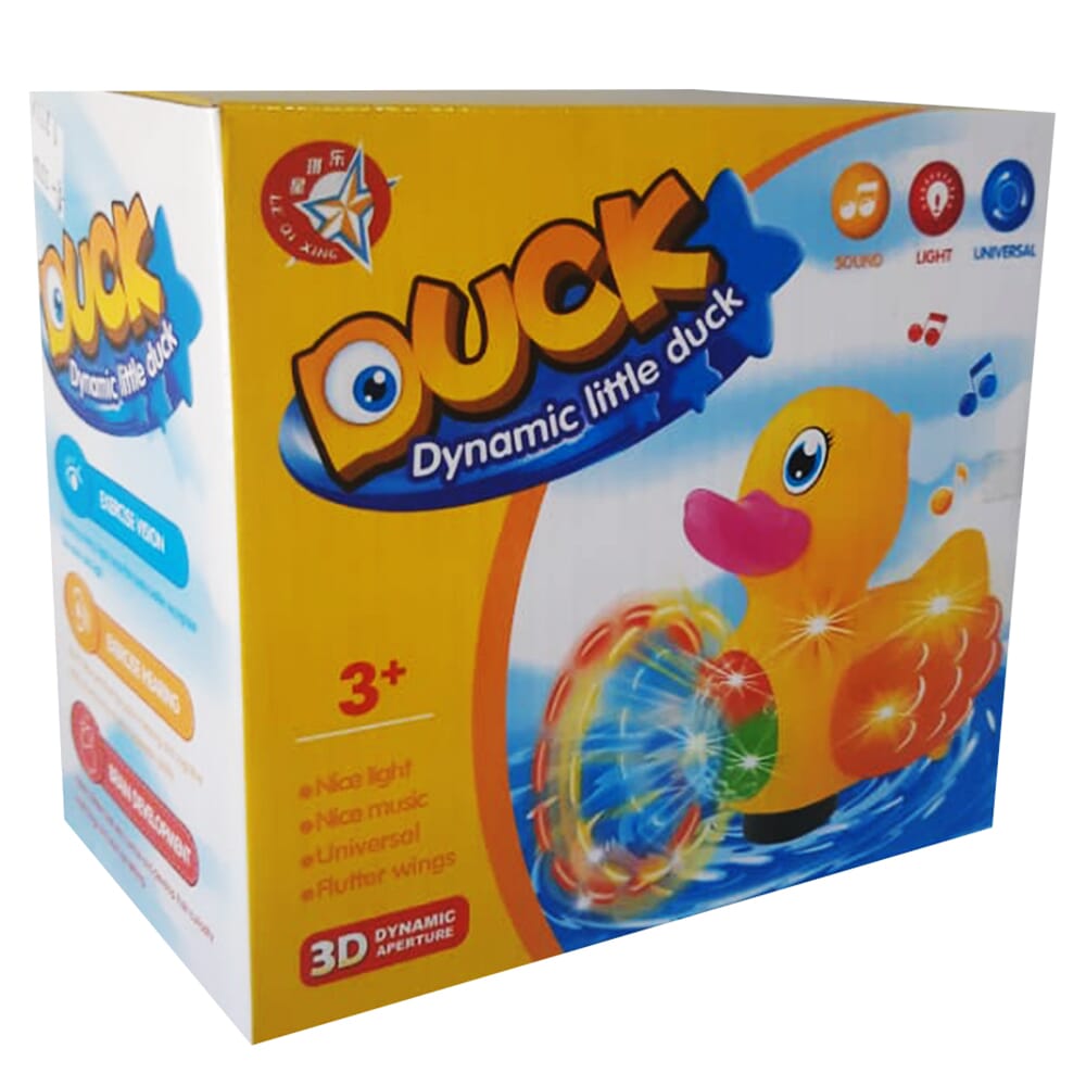 Dynamic Little Universal Duck Toy with Sound and Light | Daraz.lk