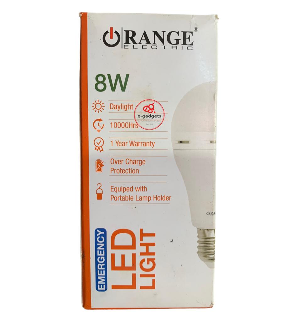 Emergency Light - Orange 8W | Daraz.lk