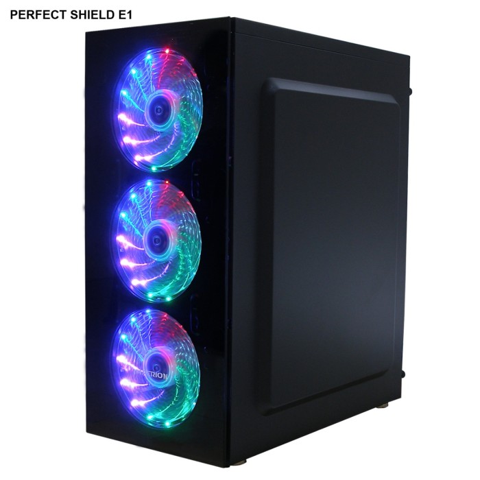 Imperion perfect shield E1 Gaming Computer Casing with RGB Fans | Daraz.lk