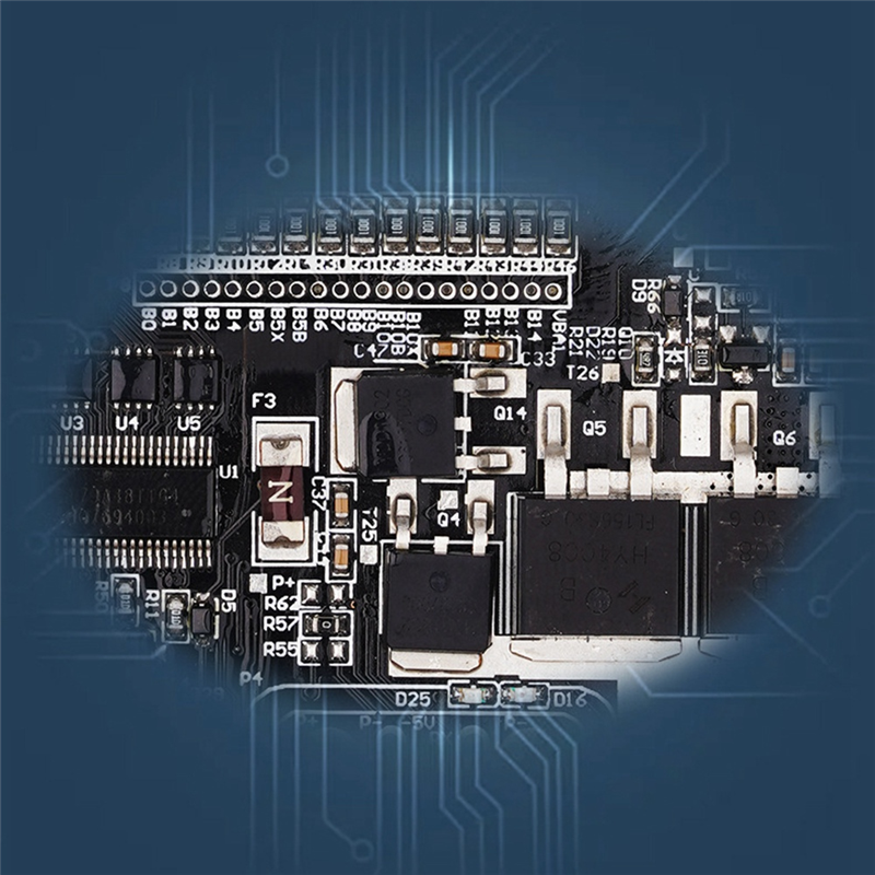 10S 36V BMS 15A Different Ports Integrated IC for Scooter 18650 Battery ...