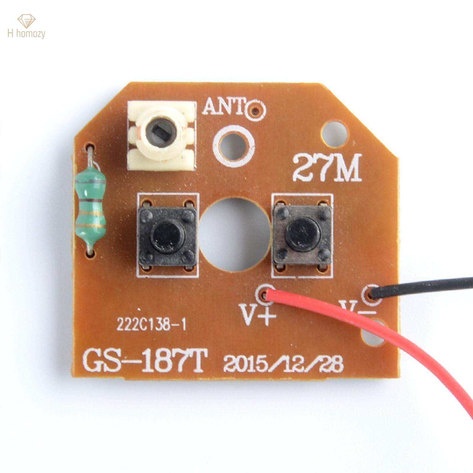 Remote Control Module 2CH Controller Switch Board for DIY Toys Projects ...