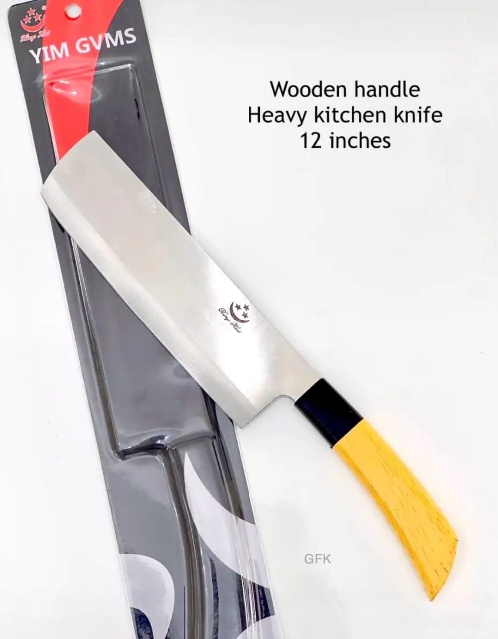 Buy Wooden Handle Heavy Kitchen Knife Multipurpose Tool for Cutt