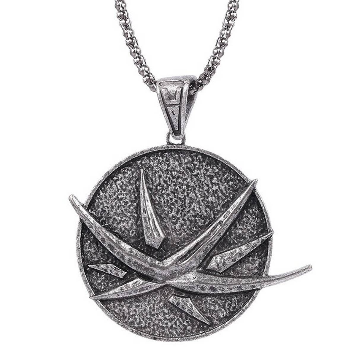 【Serendipity party】Vintage Gothic Fashion Witcher wizard Pendant Wolf ...