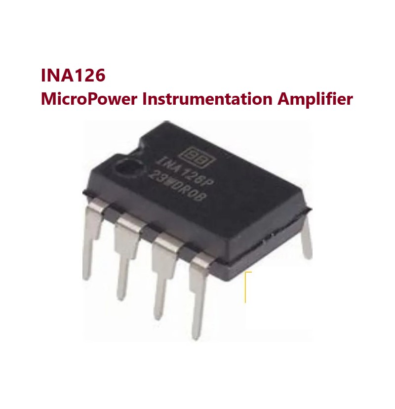 INA126 MicroPower Instrumentation Amplifier IC | Daraz.lk