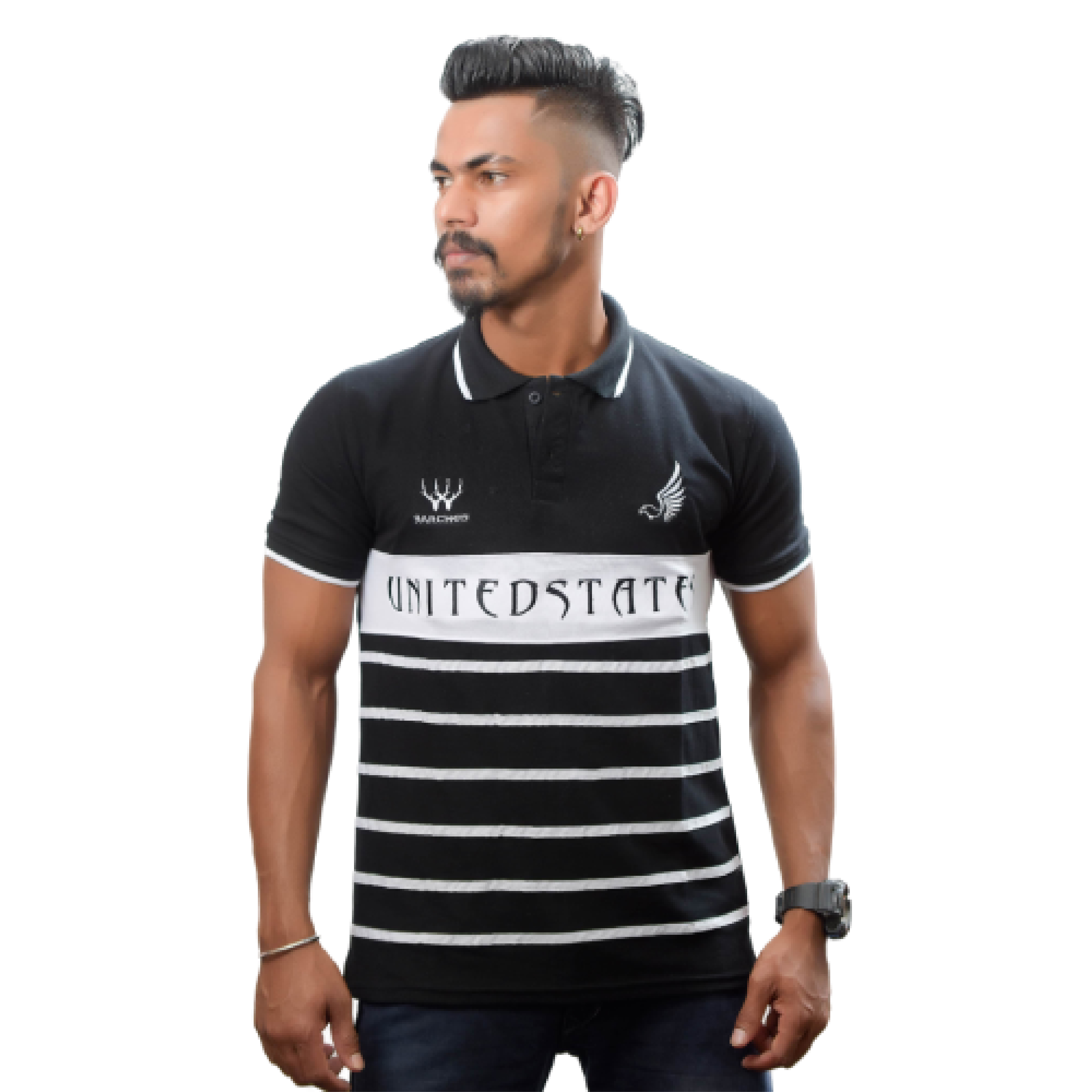 Premium quality polo Gsm 220 cotton crocodile material Pk fabric | Daraz.lk