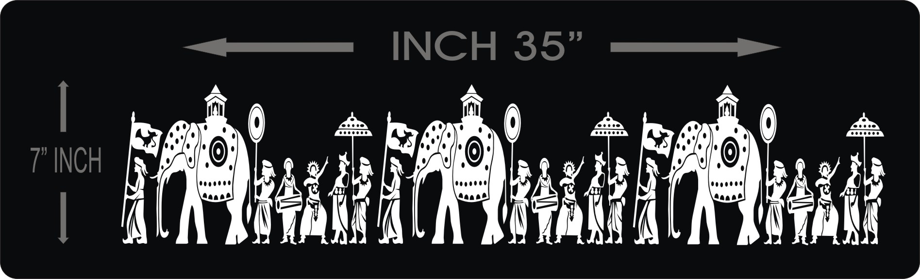 Car Windscreen Luminous Stickers Van Three Wheel Luminous Reflective ...