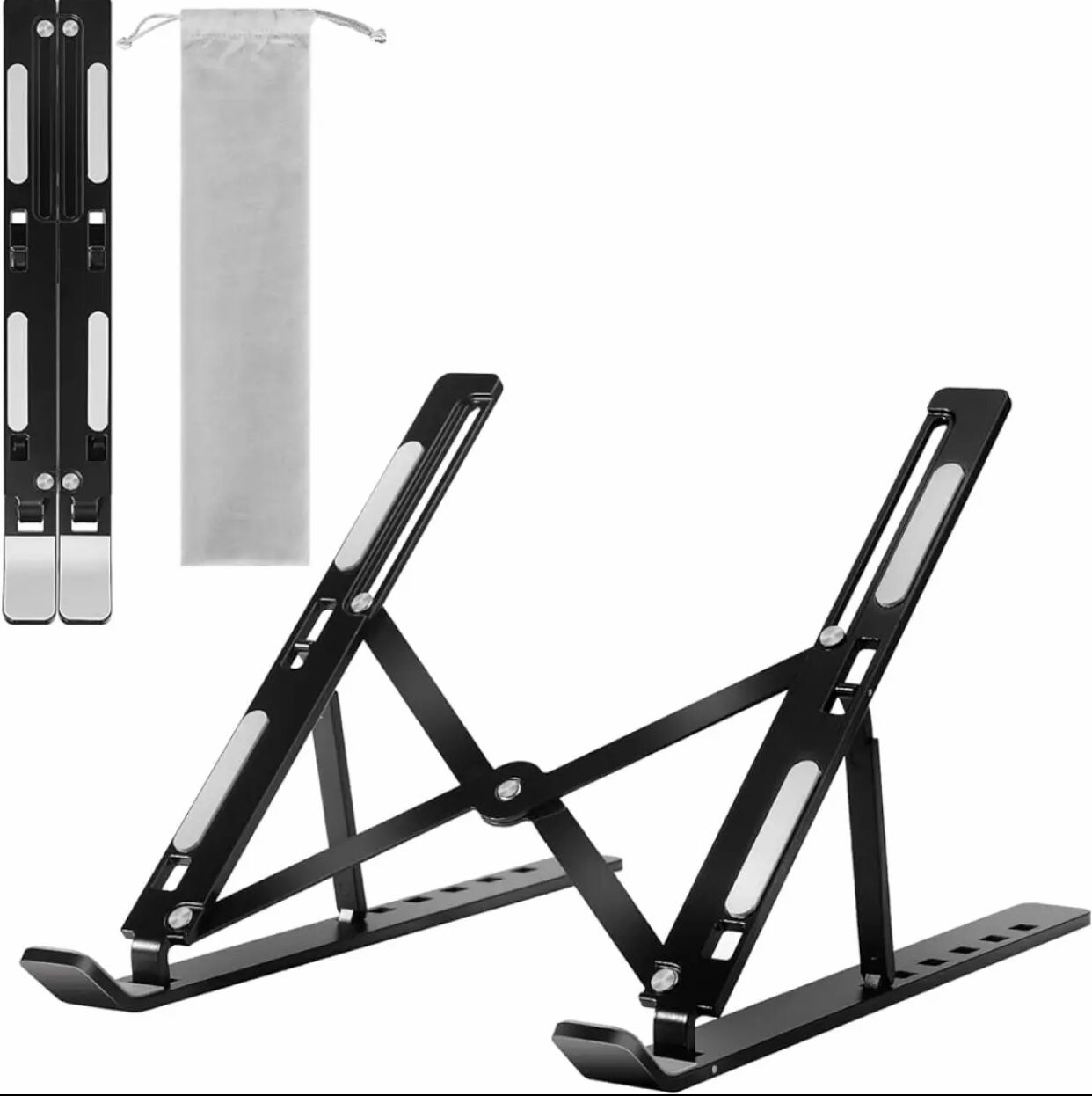Laptop Stand Folding Lifting Computer Stand Desktop Convenient Cooling ...