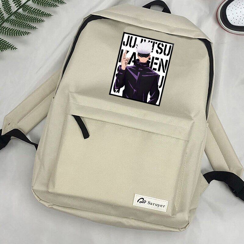 Jujutsu Kaisen Satoru Gojo Itadori Anime Backpacks Teen boys Girls ...