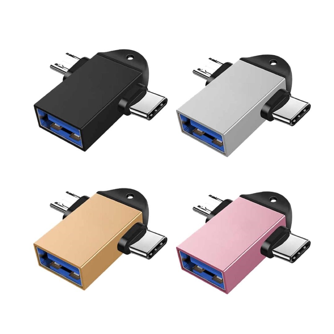 2 in 1 OTG Adapter Type-C with Micro USB | Daraz.lk