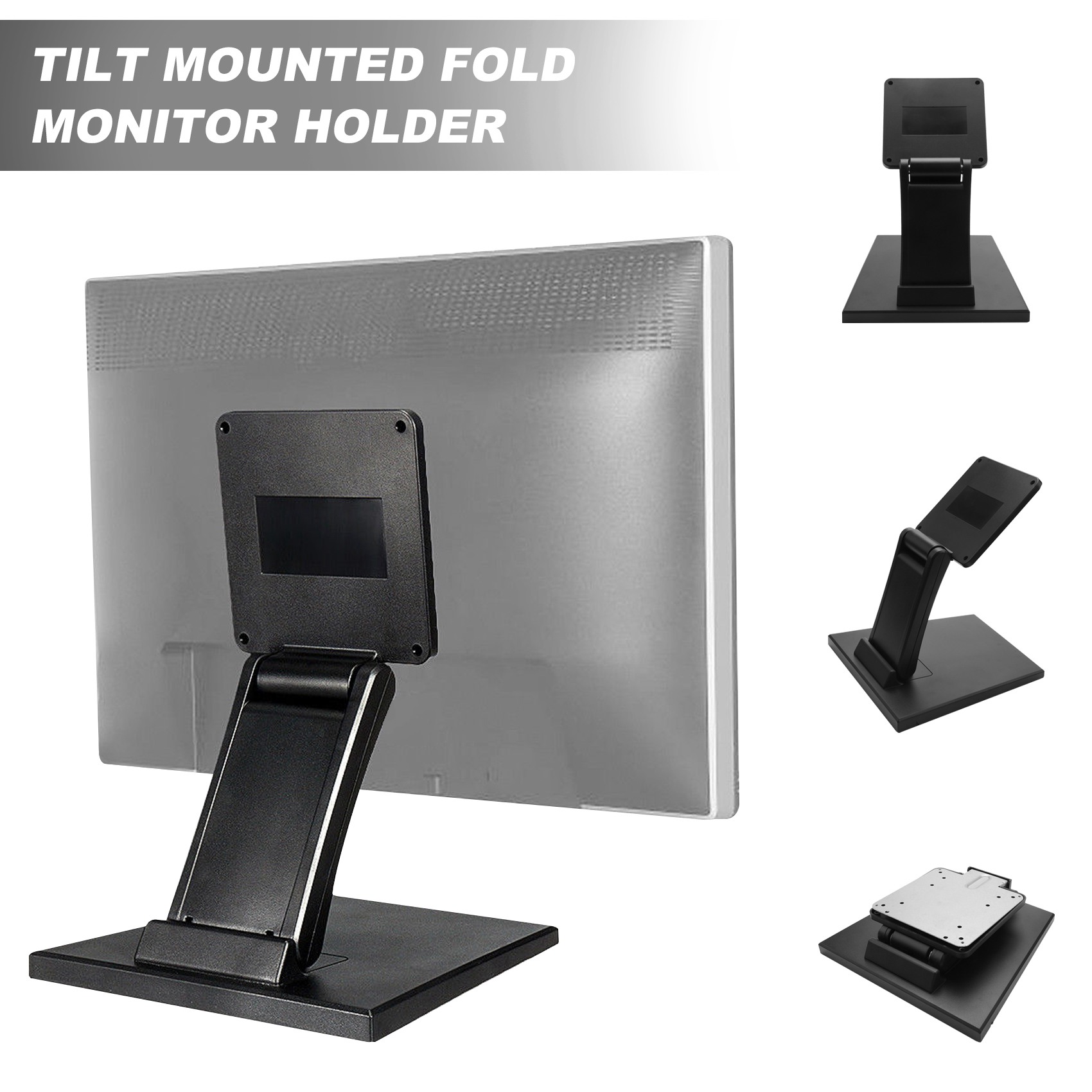 Tilt Mounted Fold Monitor Holder 10Inch-27Inch Lcd Display Press Screen ...