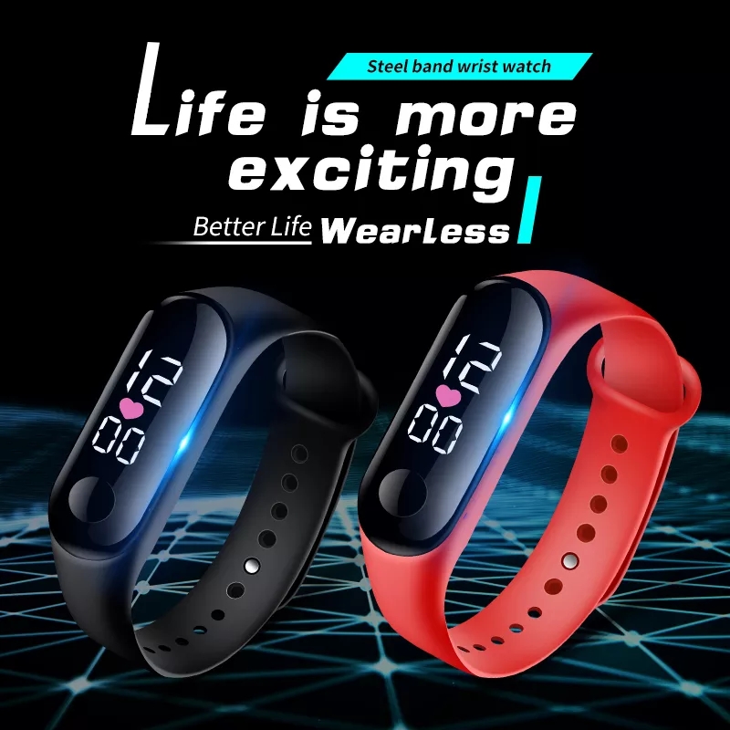 Smart Look Watch Digital Watch LED Watch For Women's & Men's and ...