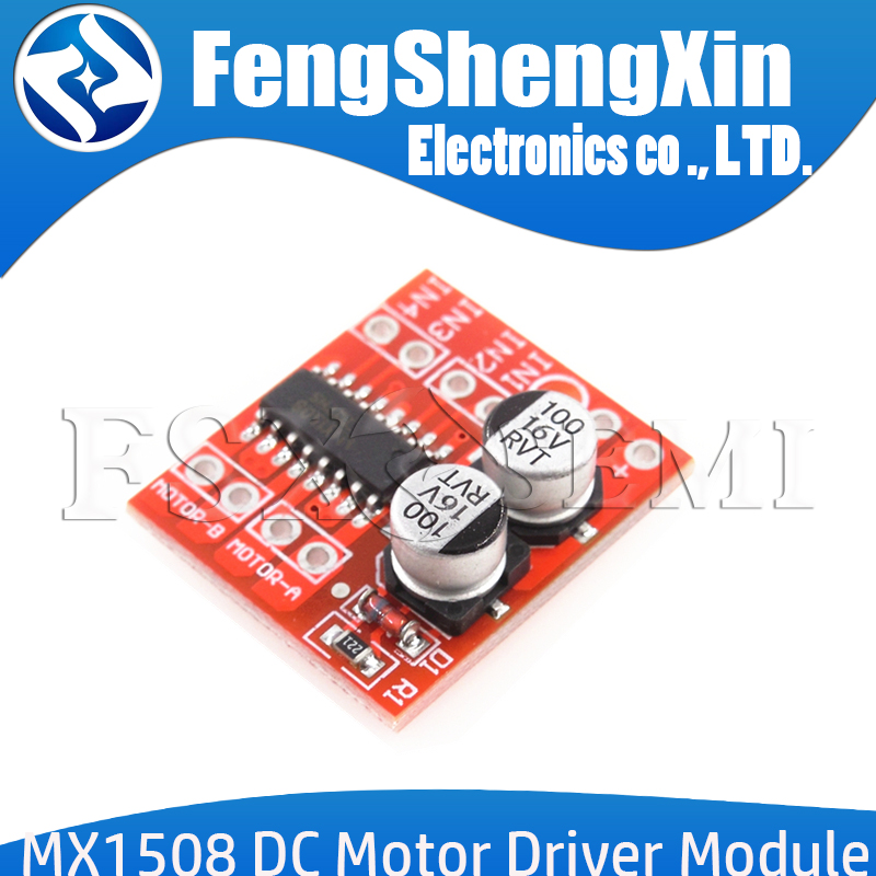 【beauty code】MX1508 DC Motor Module DC 2V-10V 1.5A PWM Speed Dual H ...