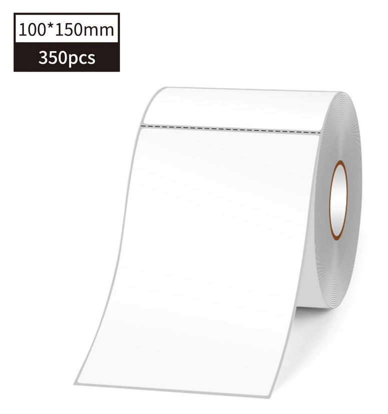 100x150mm (4" x 6") Shipping Sticker Labels for Direct Thermal Printers ...