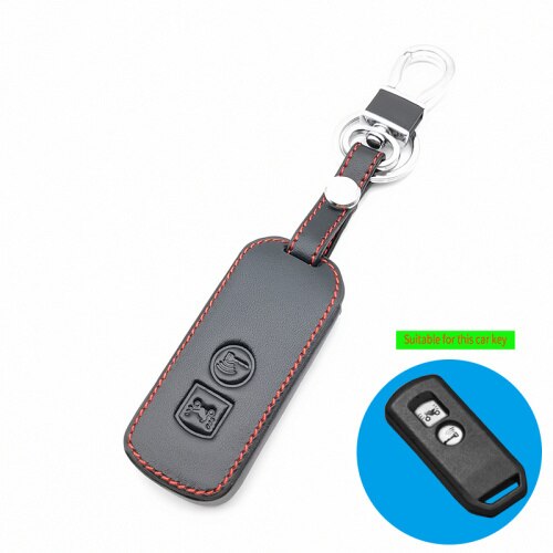 Leather Skin Car Key FOB For Honda PCX 150 Hybrid X-ADV Scoopy SH300 ...