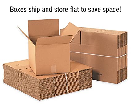 15 x Carton Cardboard Box for Shipping and Storage 25.4cm x 25.4cm 30 ...