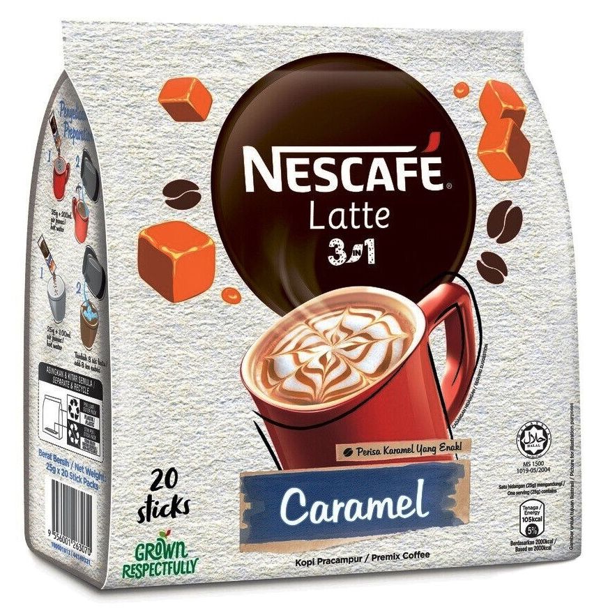 Nescafe Caramel Latte 3in1 (Premix coffee) | Daraz.lk