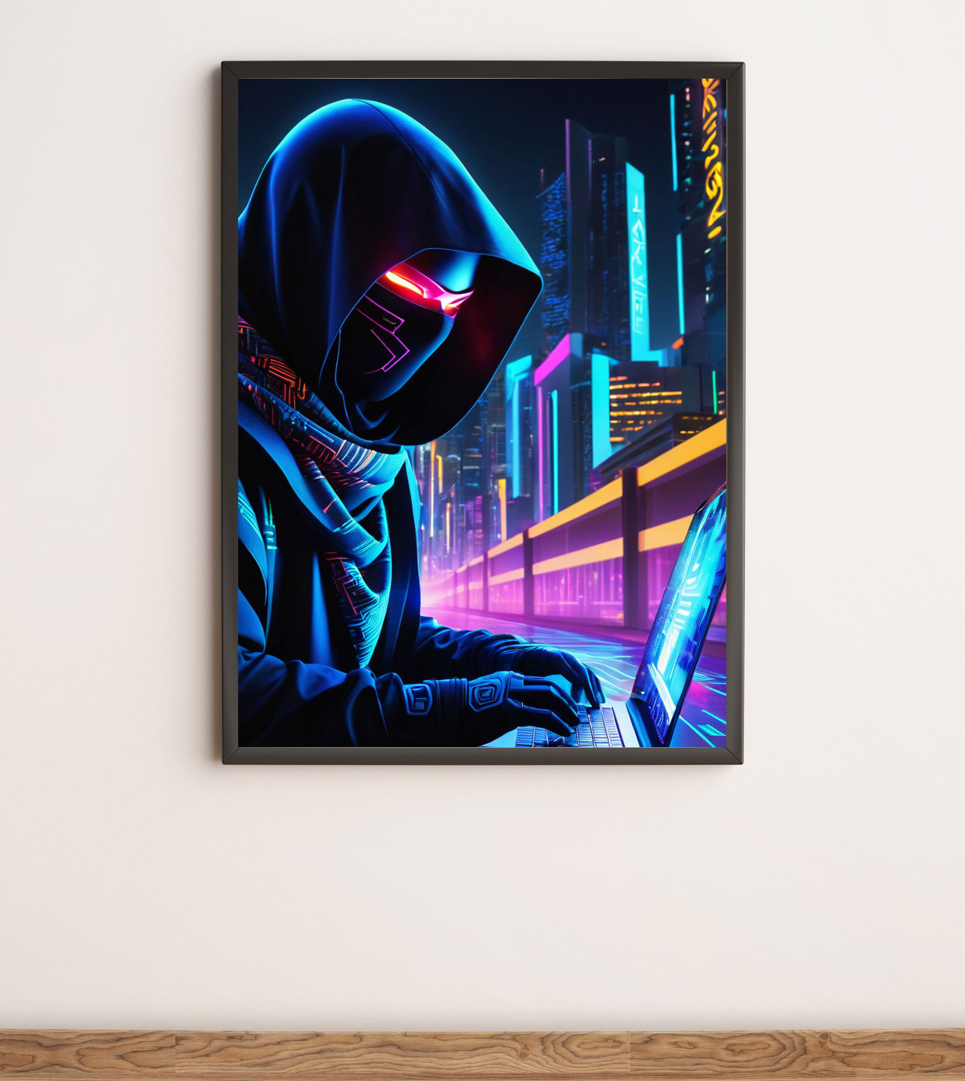 Haking Boy A4 Sized Posters Programming hacking Glassed Wall Posters ...