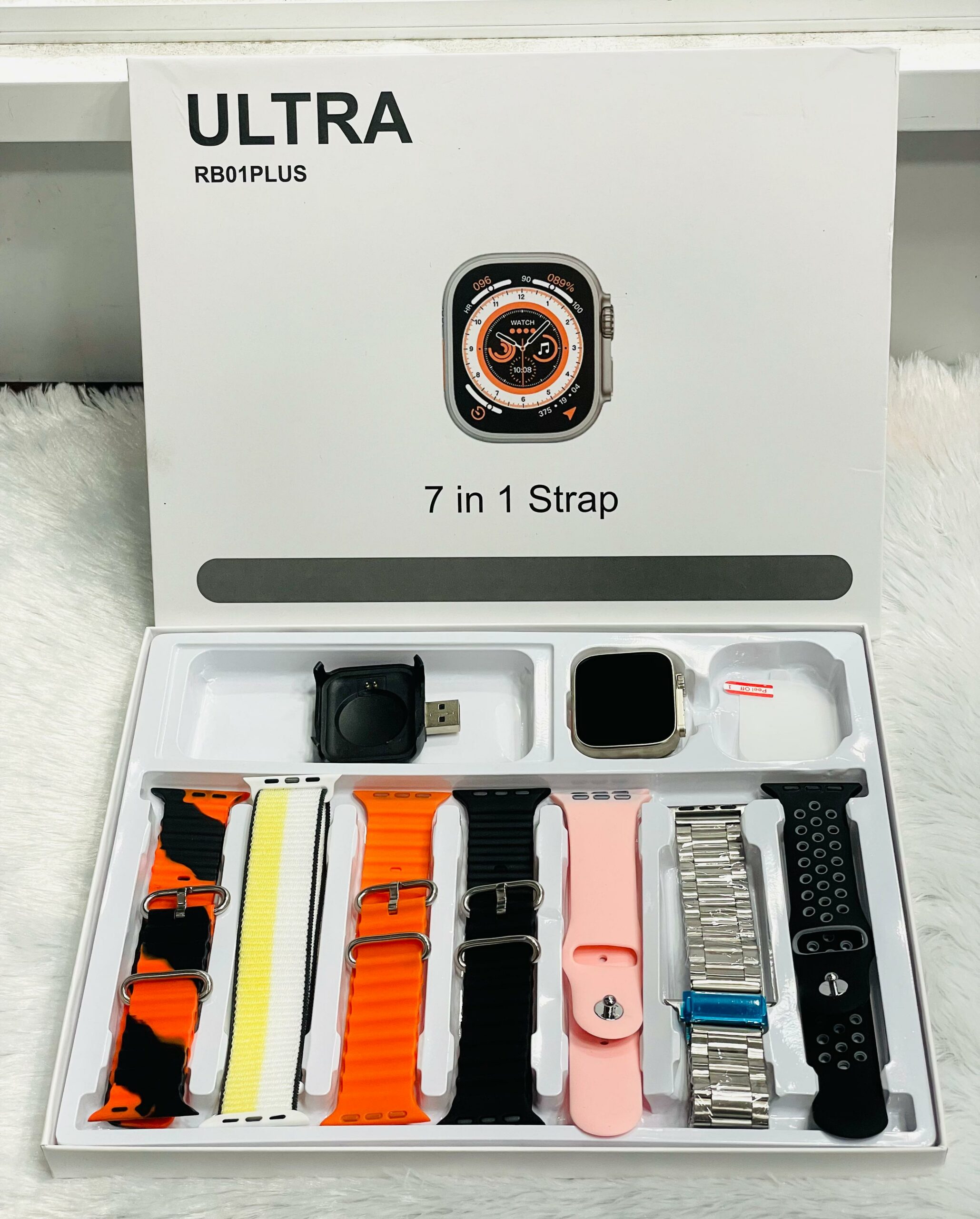7 In 1 RB01 Plus Ultra Strap & Smartwatch | Daraz.lk