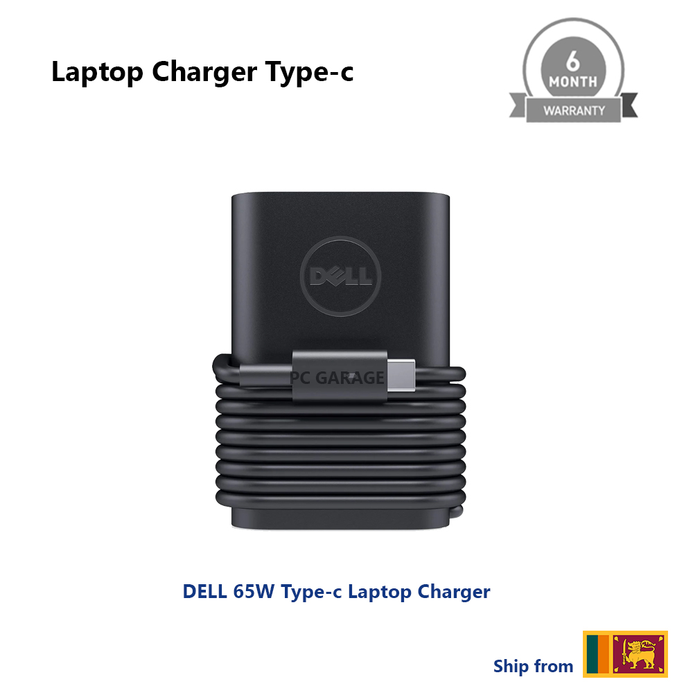 Dell Type-C 65W laptop charger | Daraz.lk