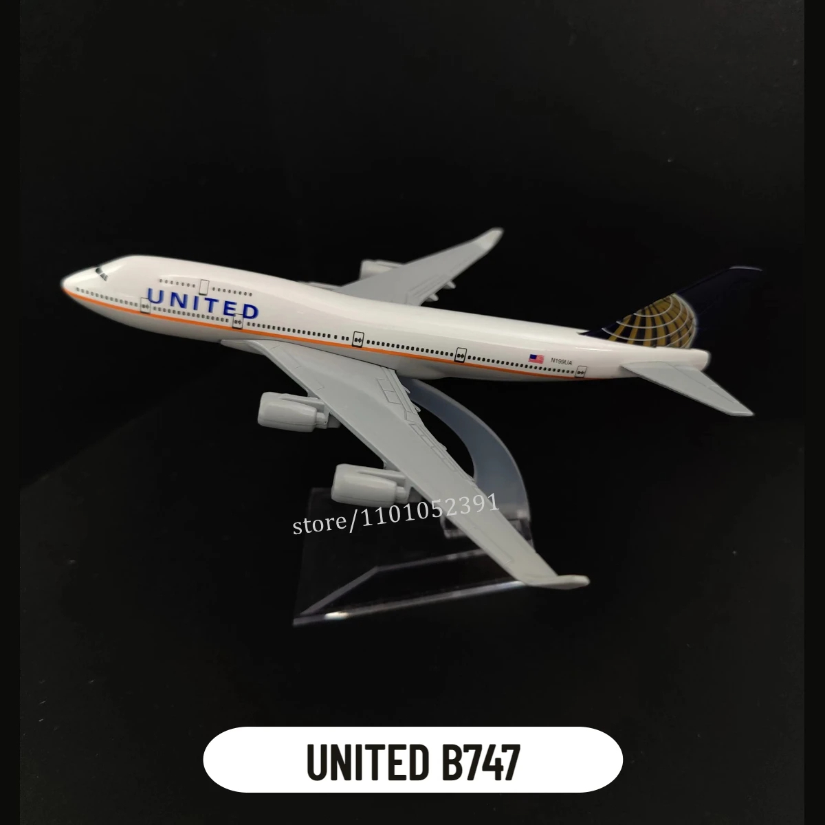 Emirates Airlines Aircraft model Scale 1:400 Metal Model Aviation Plane ...
