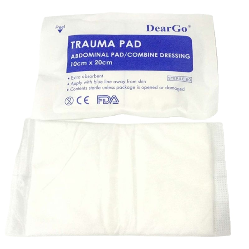Trauma Pads Haemostatic Cushion Stop Bleeding First Aid Kit Non-woven ...