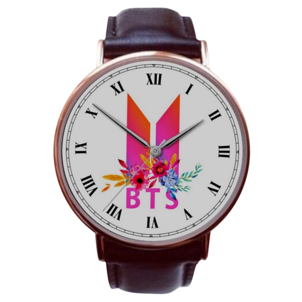 BTS Ladies fashion watch trending design luxury watch BTS woman hand ...