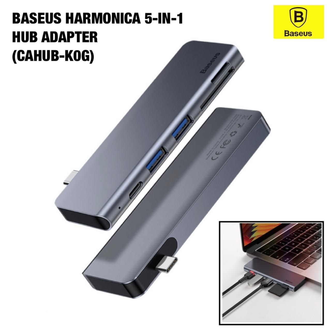 Baseus Harmonica 5 in 1 Hub Adapter | Daraz.lk