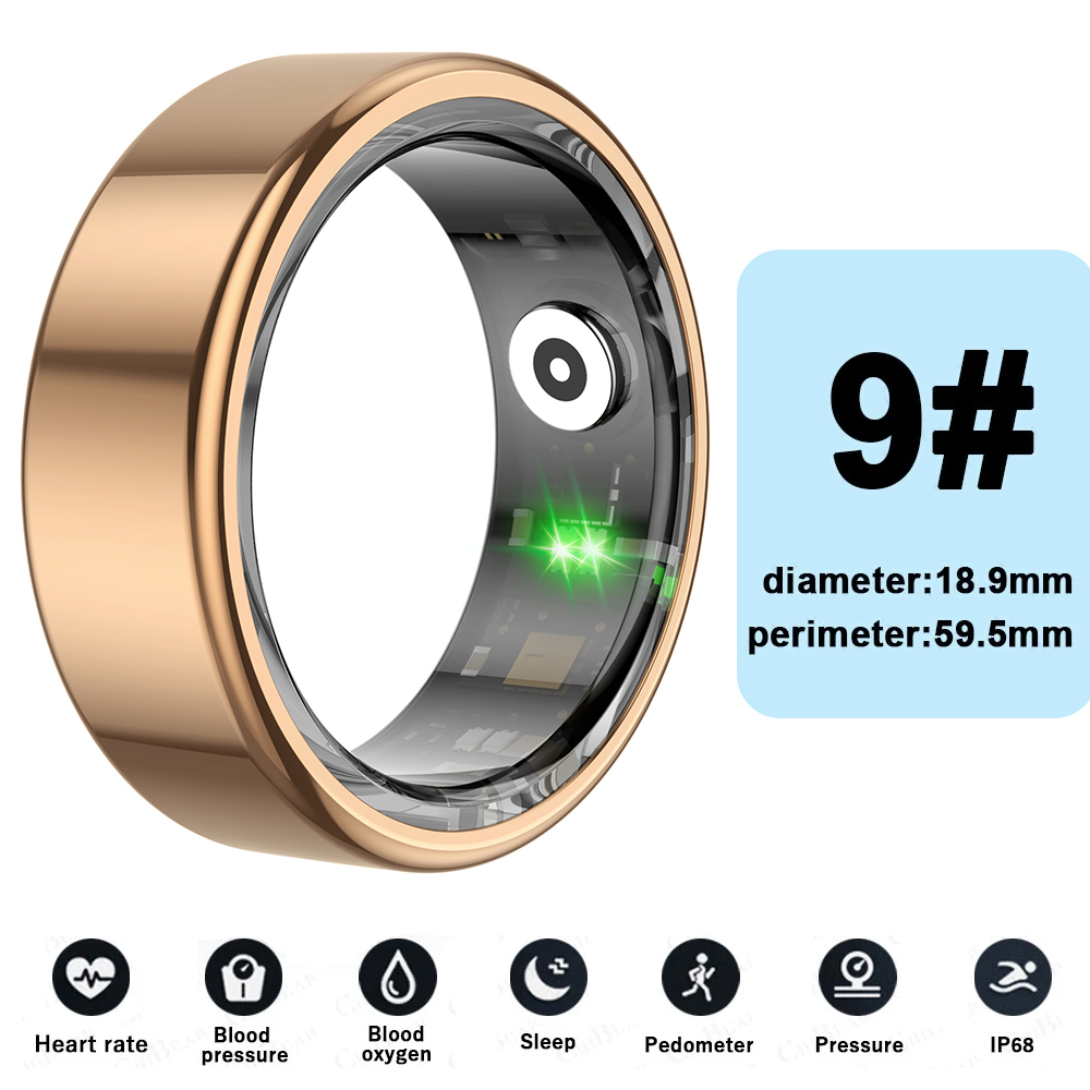 ARMICO For Android IOS Smart Ring Real Heart Rate Teenagers Stainless ...
