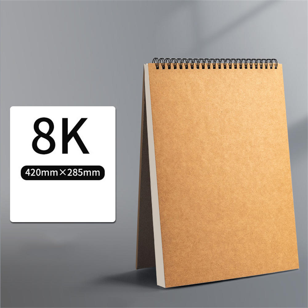 A4/A5/8k/16k Sketchbook Thick Paper 160 GSM Notebook for Drawing DIY Creative Practice Drawing ...