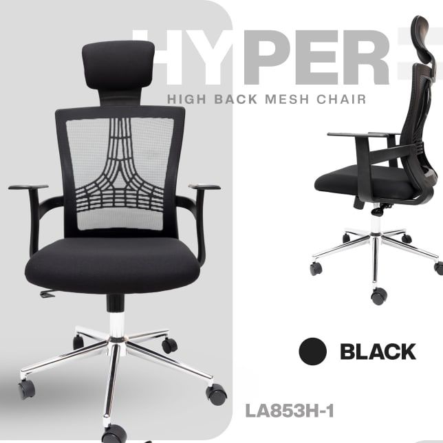Ergonomic Office Chair Mesh Chrome Back | Daraz.lk