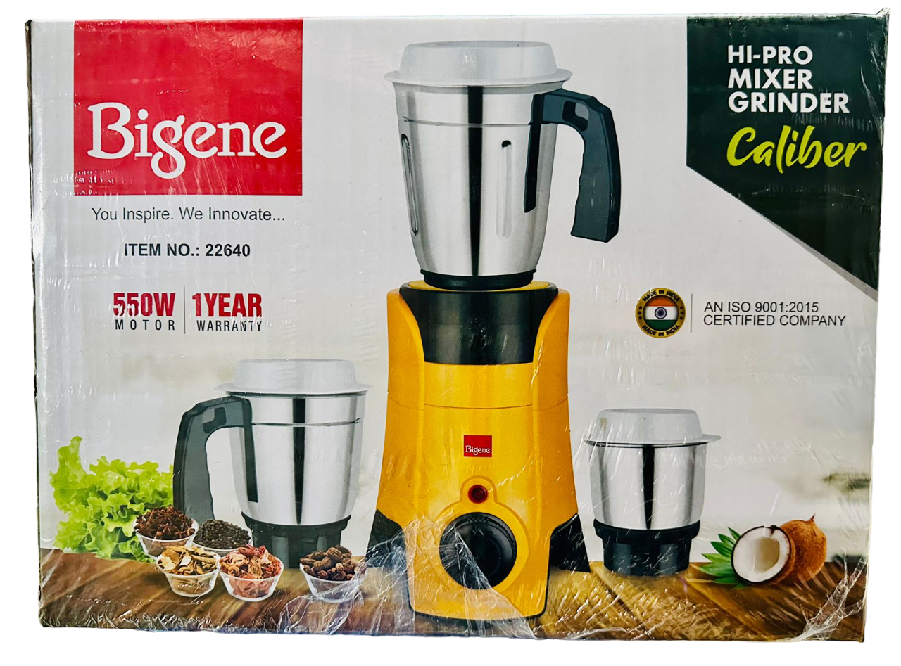 Bigene Mixer Grinder 550W - Caliber Premium Quality | Daraz.lk
