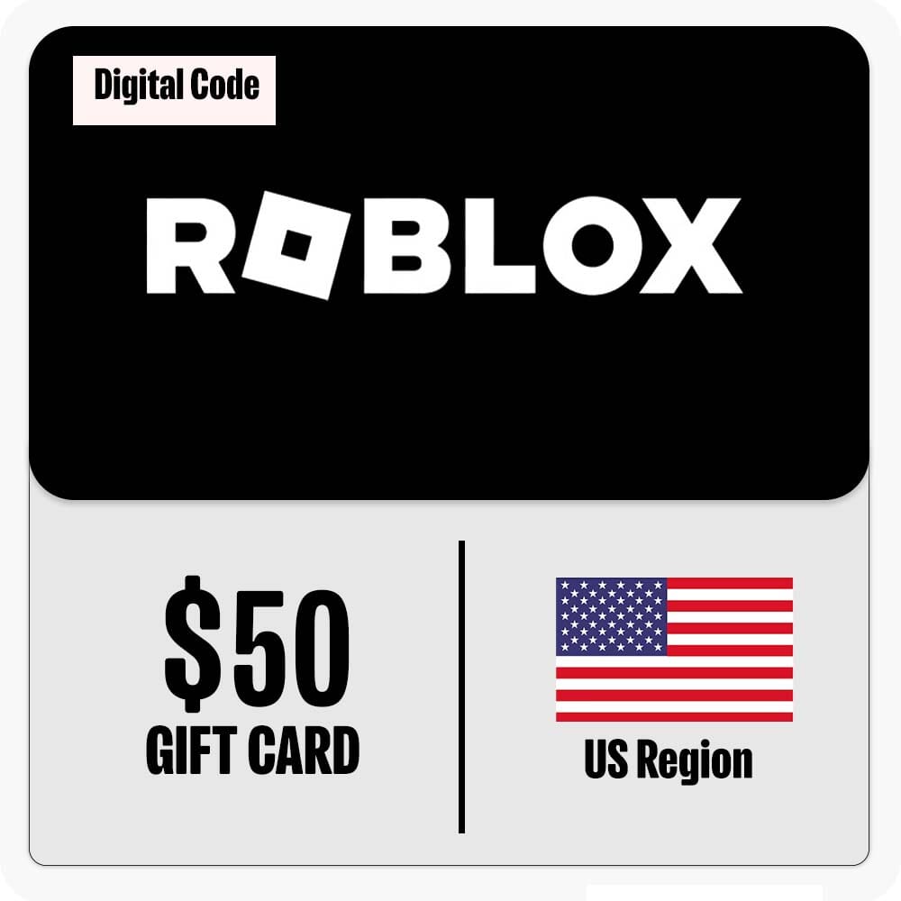 Roblox Gift Card 50 USD - US Region | Daraz.lk